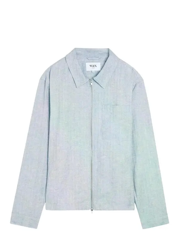 WAX LONDON Eldon Shirt Jacket - Blue