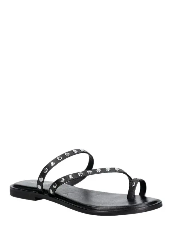 JONAK PARIS Wicket Stud-embellished Strappy Sandals - Black