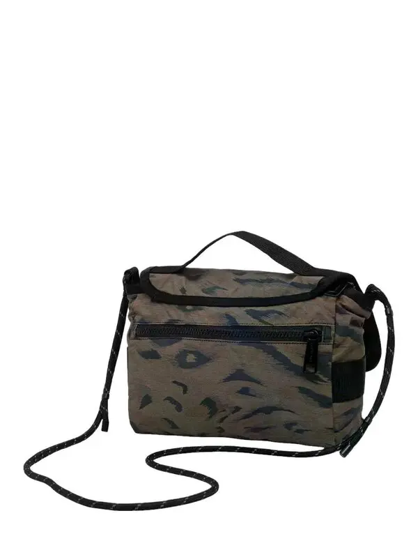 Carhartt Work In Progress Tiger Print Logo Embroidered Belt Bag - Brown