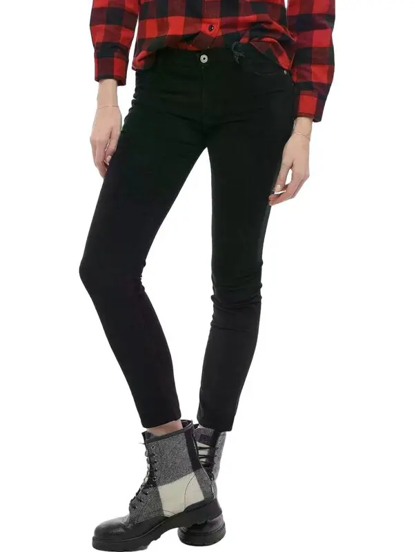 Woolrich Stretch-twill Slim Fit Trousers - Red
