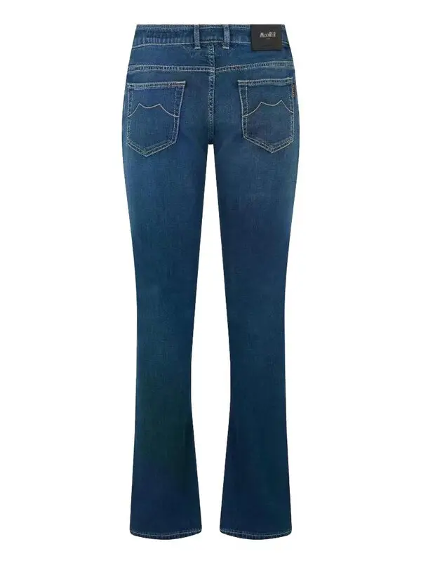 MOORER Flared Jeans - Blue