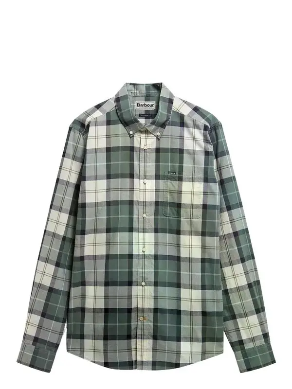 Barbour Rawley Tailored Long-sleeved Shirt - Green