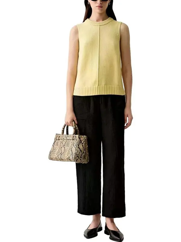 Barbour Avon Sleeveless Sweater - Yellow