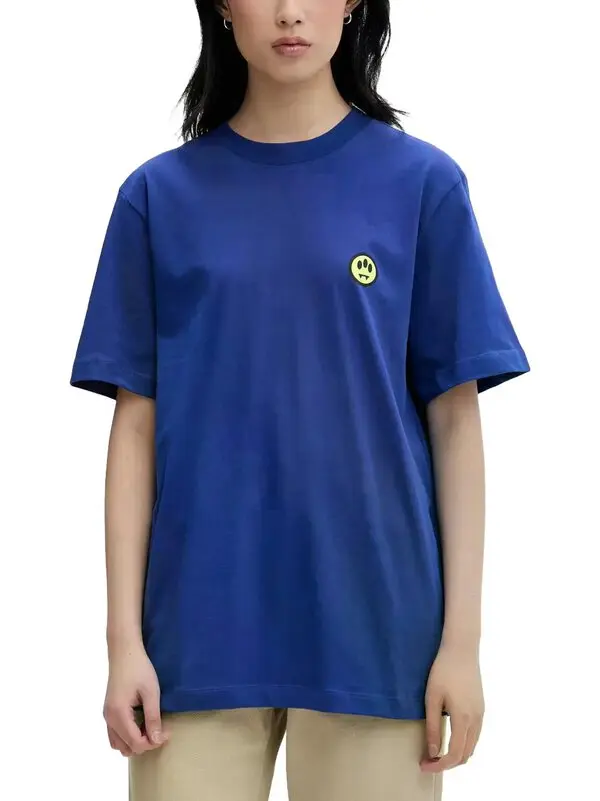 BARROW Logo Print T-shirt - Blue