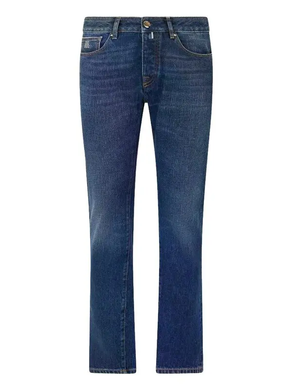 MOORER Straight-leg Jeans - Blue