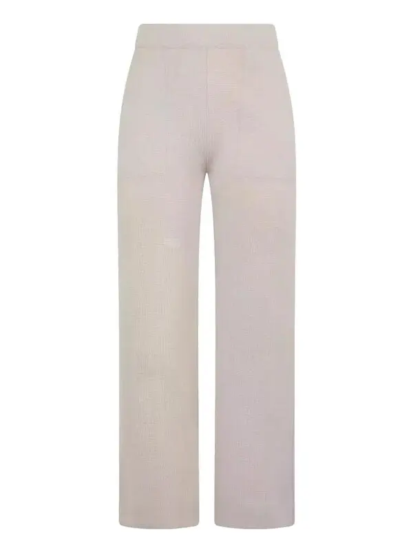 MOORER Straight-leg Trousers - Grey