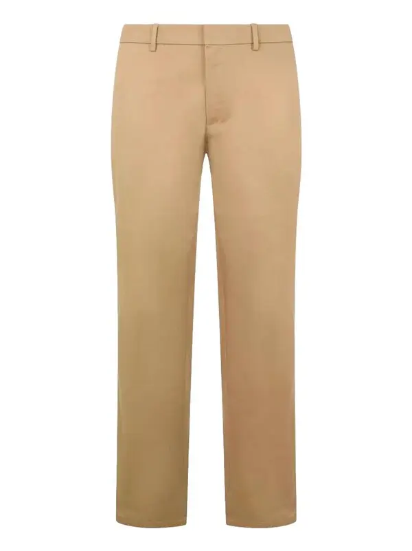 MOORER Straight-leg Trousers - Neutrals