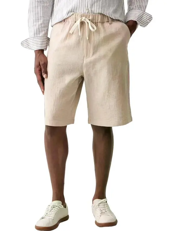 ALLSAINTS Taiko Bermuda Shorts - Neutrals