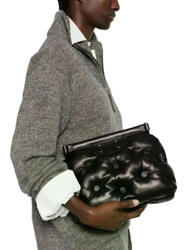 MAISON MARGIELA Glam Slam Clutch Bag - Black