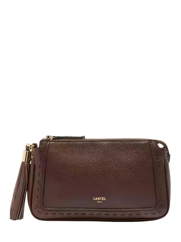 LANCEL Premier Flirt Tassel Detail Clutch Bag - Brown