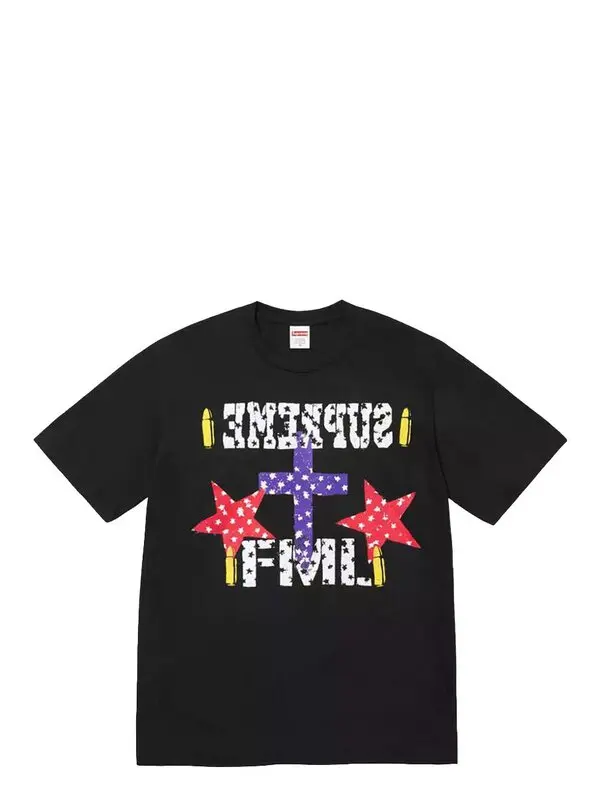 Supreme Fml Graphic-print T-shirt - Black