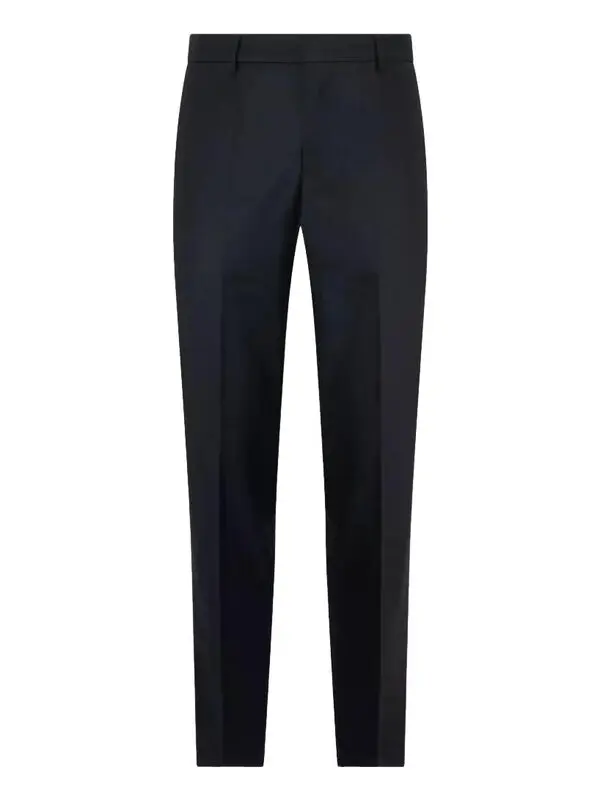 MOORER Tailored Trousers - Blue