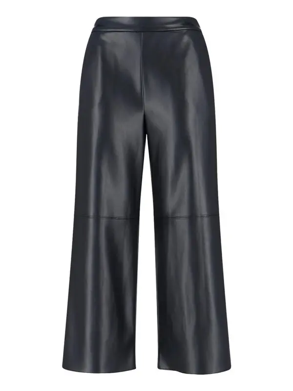 Max Mara Elastic Waist Casual Trousers - Black