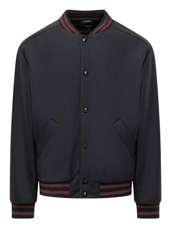 A.p.c. Varsity Jacket - Black