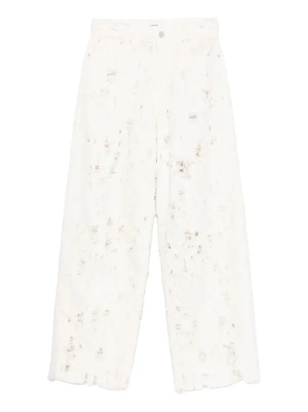 HAIKURE Bethany Distressed Jeans - Sandshell