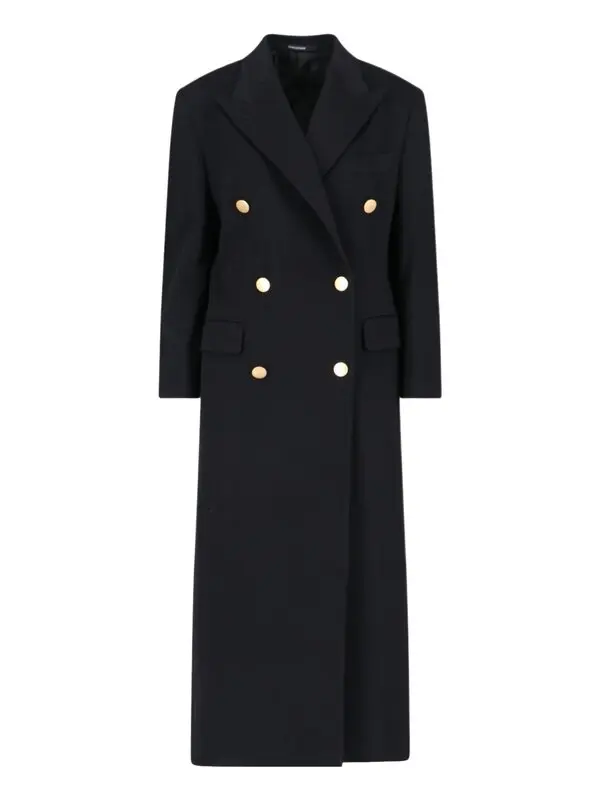 Tagliatore Caitlyn Double-breasted Coat - Black
