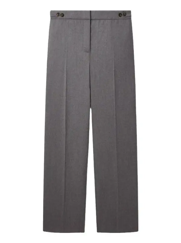 Stella McCartney Tailored Pressed-crease Trousers - Grey