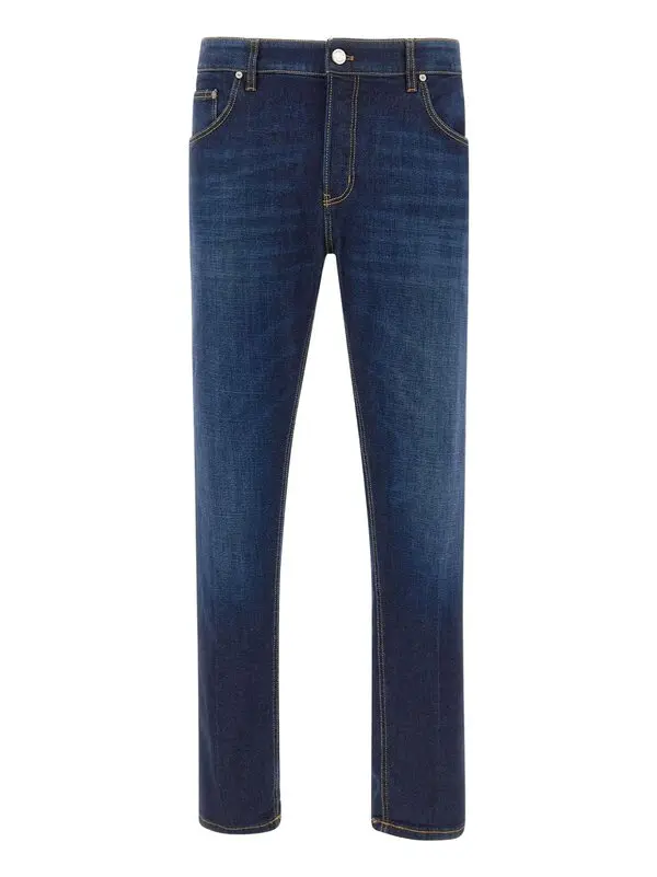 PT TORINO Belt Loop Jeans - Blue