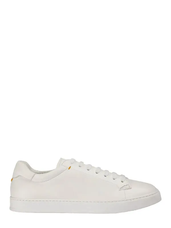 DOUCAL'S Low-top Lace-up Sneakers - White