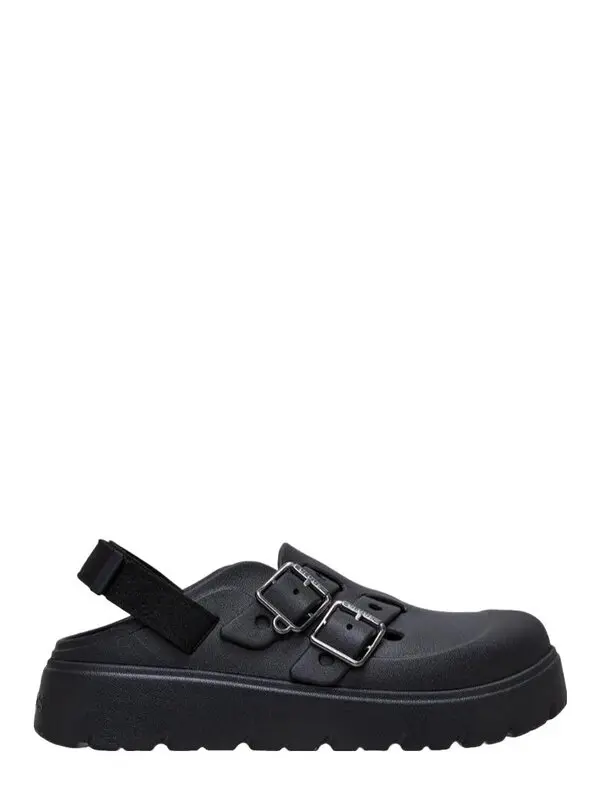 CROCS Loaferette Clog With Adjustable Strap - Black