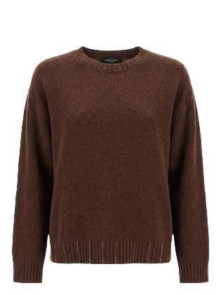 Fabiana Filippi Long-sleeved Crewneck Jumper - Red