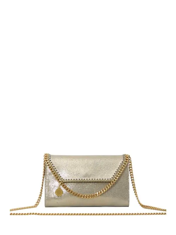 Stella McCartney Falabella Wallet On Chain Crossbody Bag - Gold