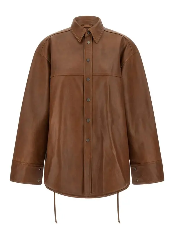 HAIKURE Victoria Shirt - Brown