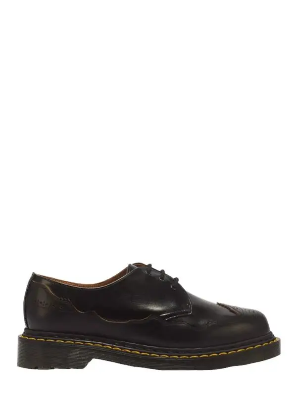 Dr. Martens 1461 Ri Vintage Smooth Leather Brogue Shoes - Black