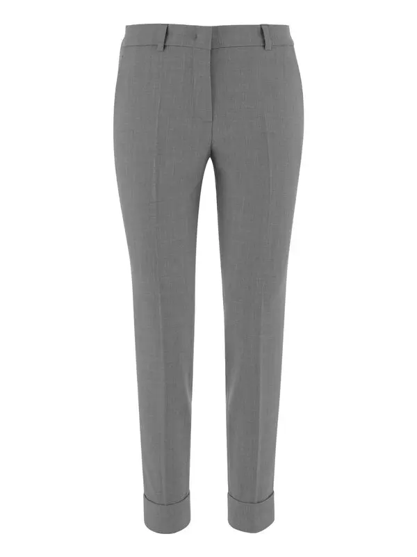 QL2 QUELLEDUE Margot Tailored Cuffed Hem Trousers - No
