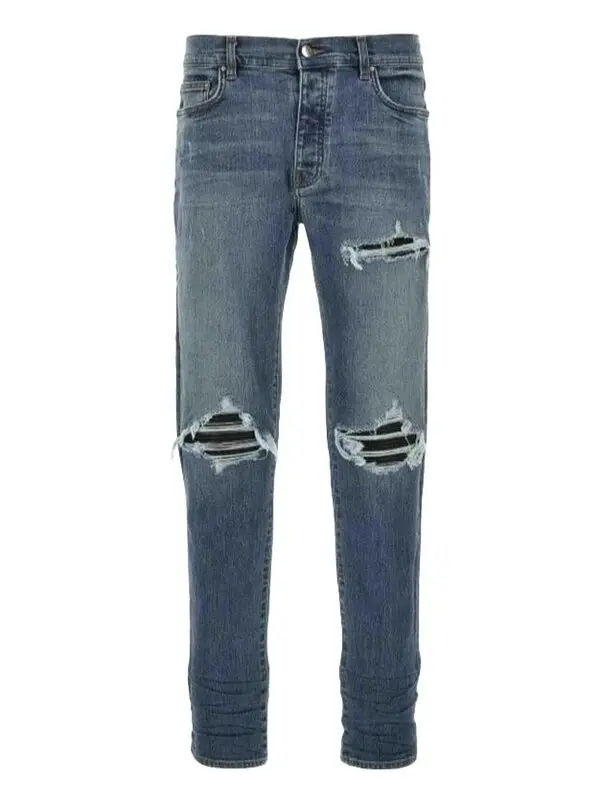 Amiri Distressed Ripped Jeans - Blue