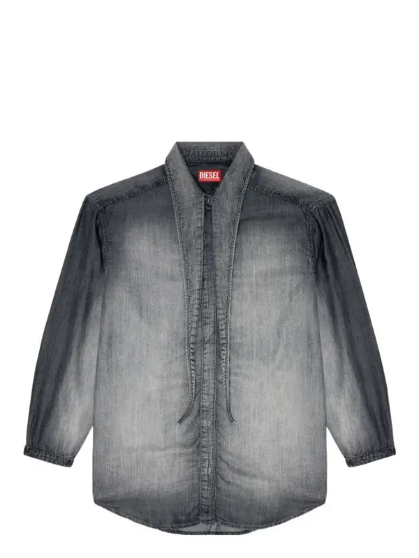 DIESEL® De-arven-s Denim Shirt - Grey