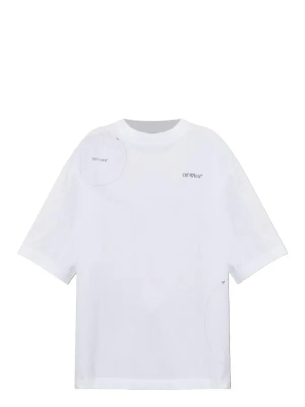 Off-White Cut Here T-shirt - White