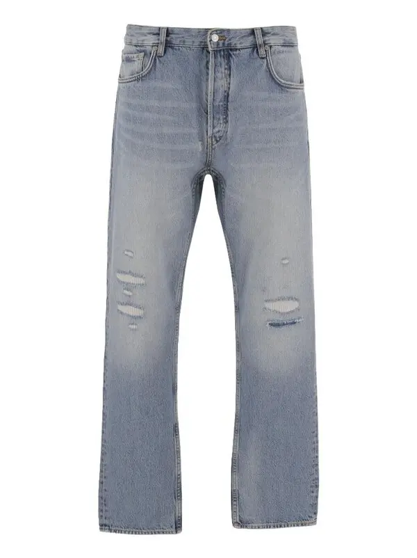 Emporio Armani Belt-loop Jeans - Gray