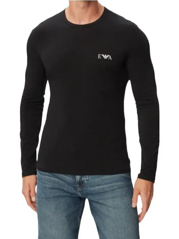 Emporio Armani Long-sleeve T-shirt - Black