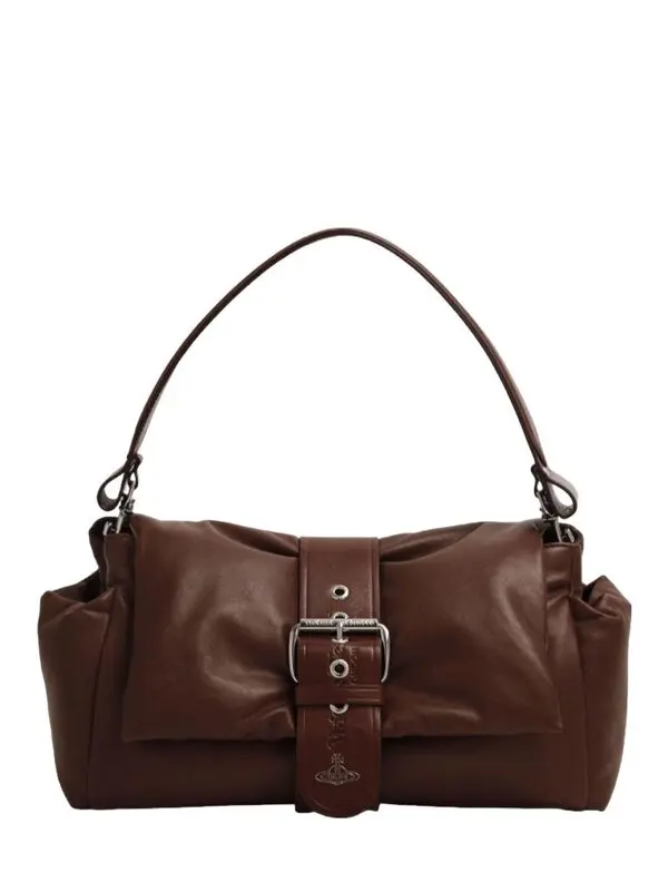 VIVIENNE WESTWOOD Hazel Xl Treasure Handbag - Chestnut