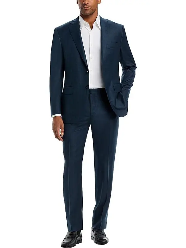 Canali Sienna Screenwave Regular Fit Suit - Green