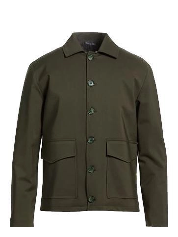 EXTE Military Cotton Blend Jacket - Green