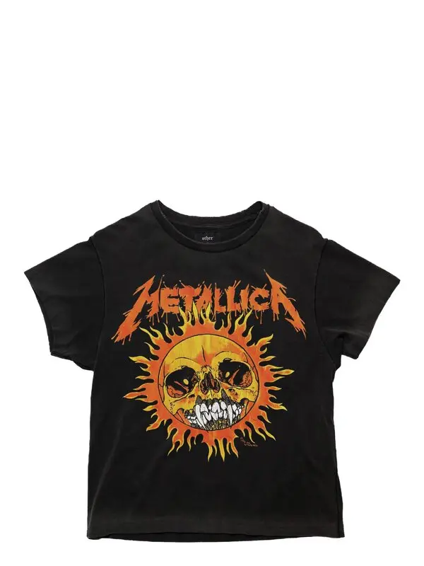 OTHER UK Metallica Summer Shit 94 Vintage T-shirt - Black