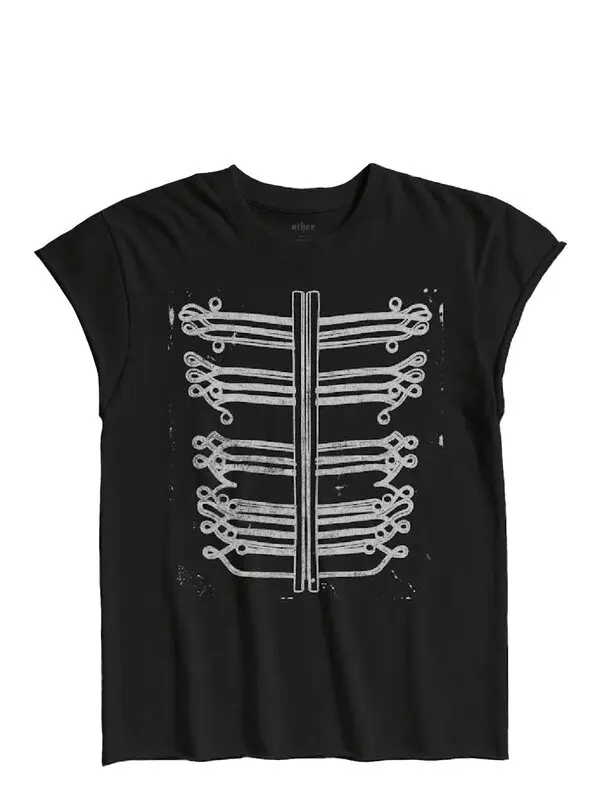 OTHER UK The Napoleon Rocker Tee - Black