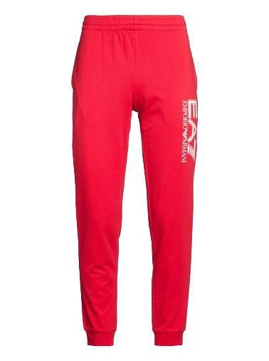 EA7 Pants Size Cotton - Red
