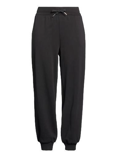 Armani Exchange Fleece Drawstring Waist Track Pants - Black