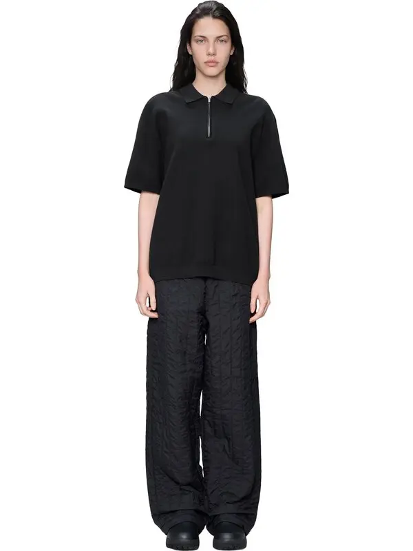 Rains Short Sleeve Polo - Black