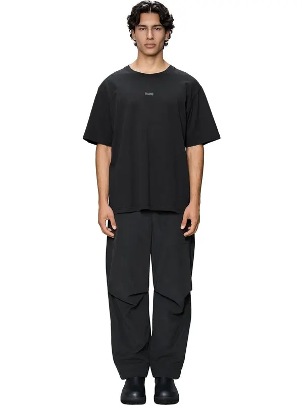 Rains Classic T-shirt In Organic Cotton - Black