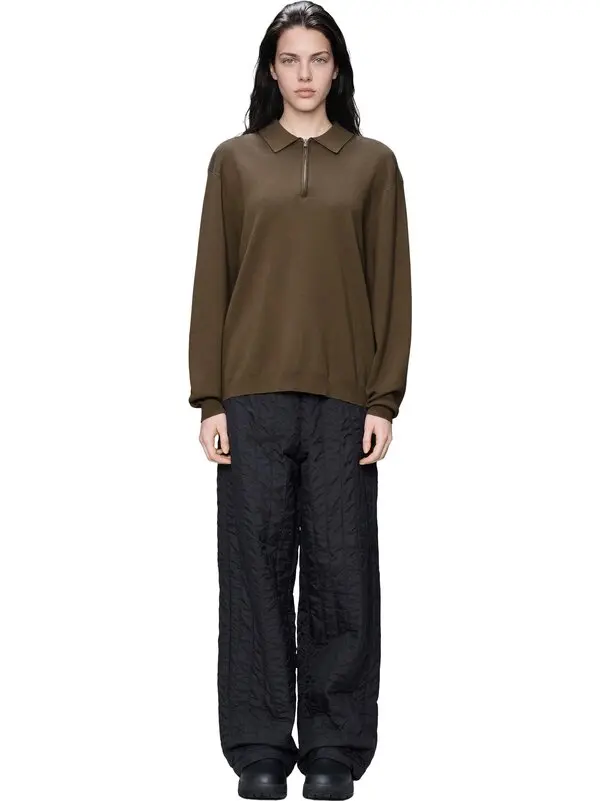 Rains Long Sleeve Polo - Splinter