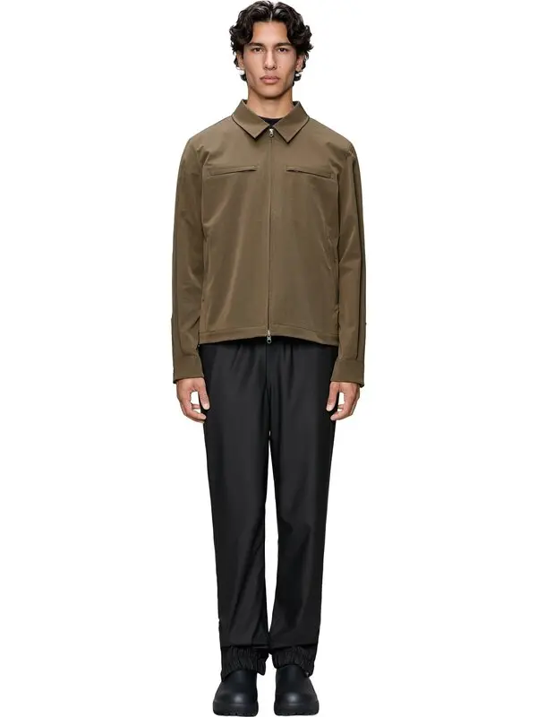 Rains Tech Woven Overshirt - Splinter