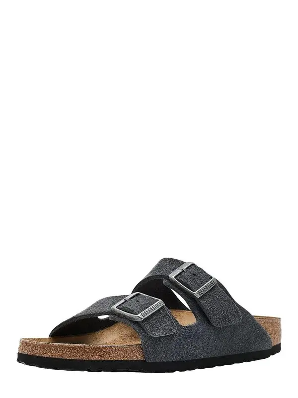 BIRKENSTOCK Arizona Suede Sandals - Black