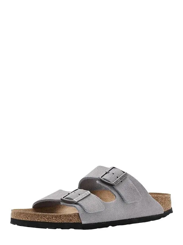 BIRKENSTOCK Arizona Suede Sandals - Purple