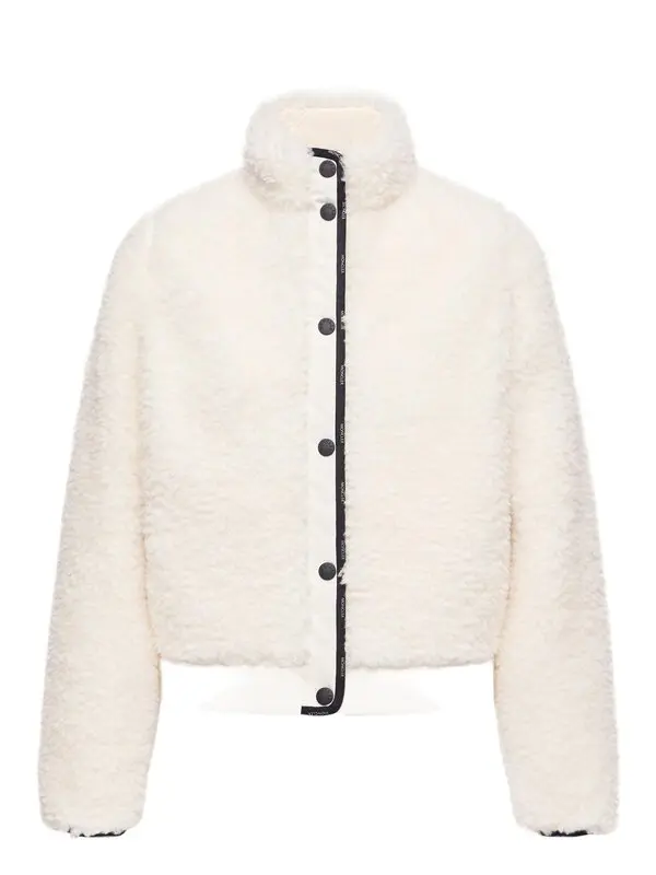 Moncler Diamond-quilted Padded Cardigan - White