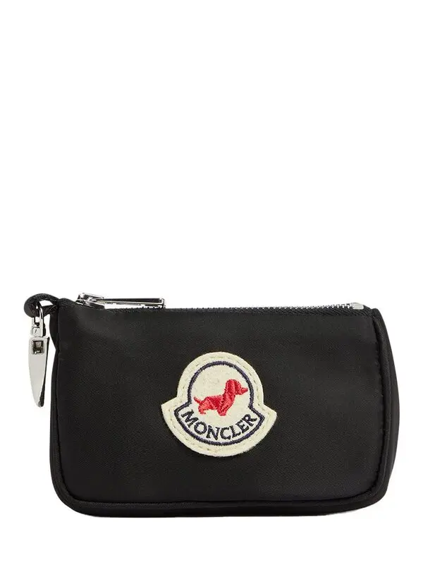 MONCLER POLDO DOG COUTURE Satin Nylon Bag Holder - Black