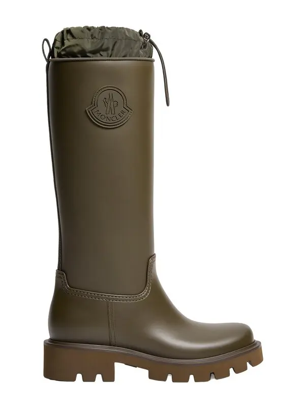 Moncler Kickstream Knee-high Boots - Green